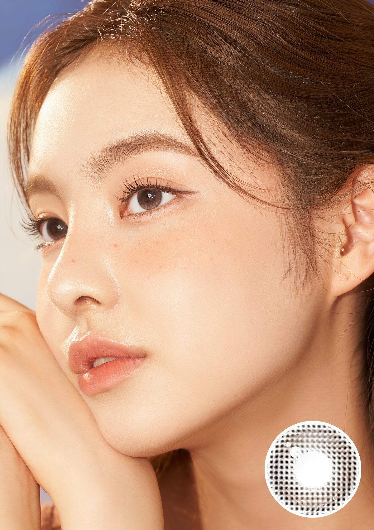 Aube Pie Luna Moon Brown – chuu Lens JP